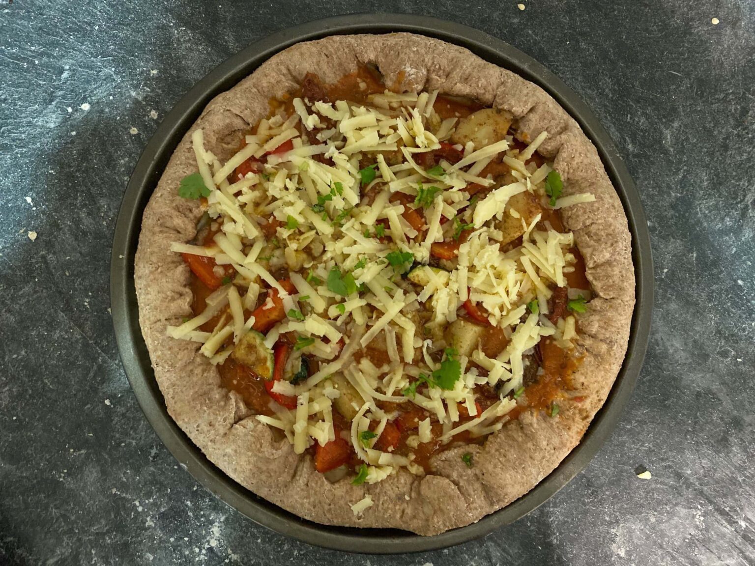 Homemade Leftovers Pizza | highlands2hammocks