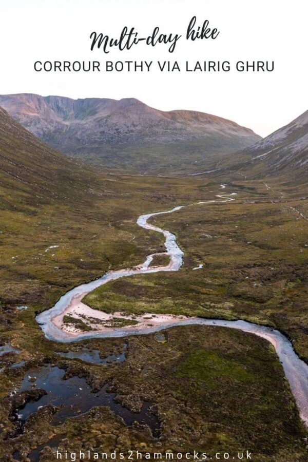 Hiking the Lairig Ghru (Aviemore to Corrour Bothy) - What to Expect ...