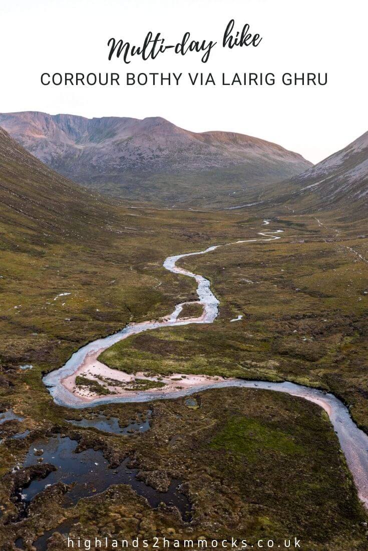 Hiking the Lairig Ghru (Aviemore to Corrour Bothy) - What to Expect ...