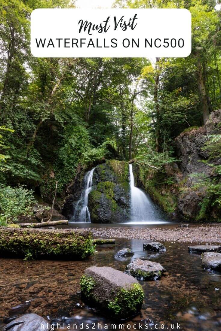 Must Visit Waterfalls on the NC500 - highlands2hammocks
