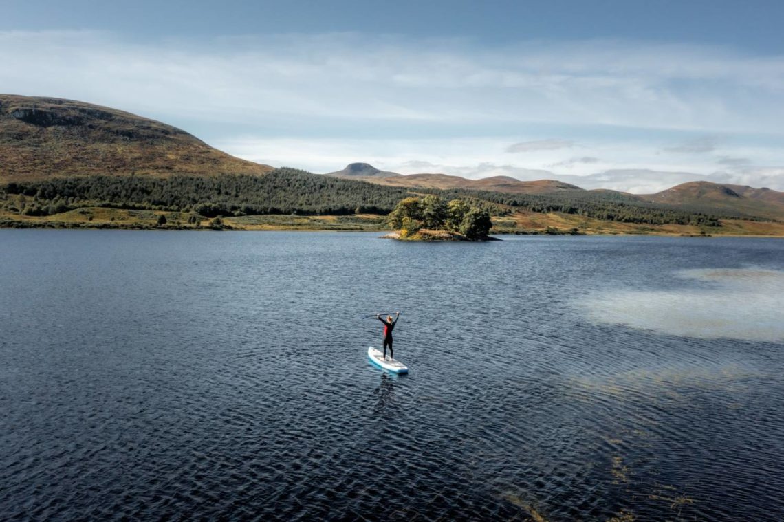 Stand Up Paddle Boarding on the North Coast 500 - highlands2hammocks