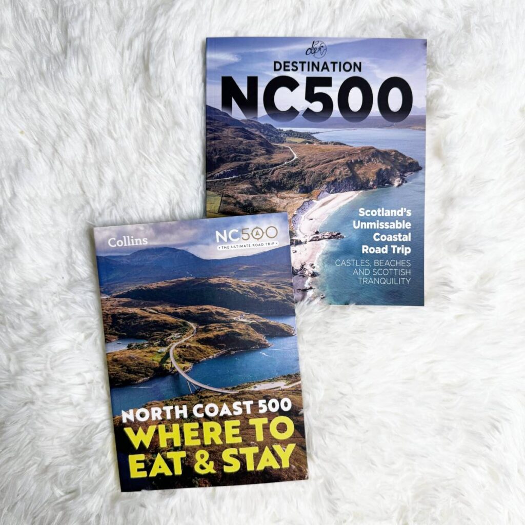 North Coast 500 Road Trip Map - Detailed A1 NC500 Route Planner (2026 ...